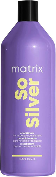TOTAL RESULTS SO SILVER PURPLE SHAMPOO / 33.8 oz – Needhaircolors.com